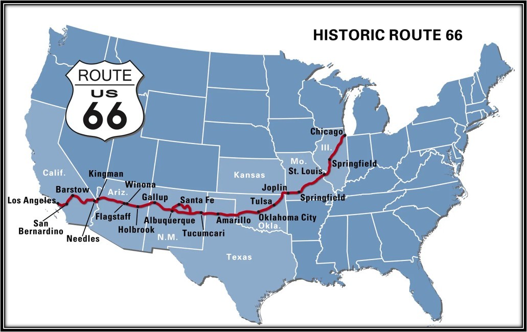 James Dean and Historic Route 66 – Moore County Airport KSOP – Gateway ...
